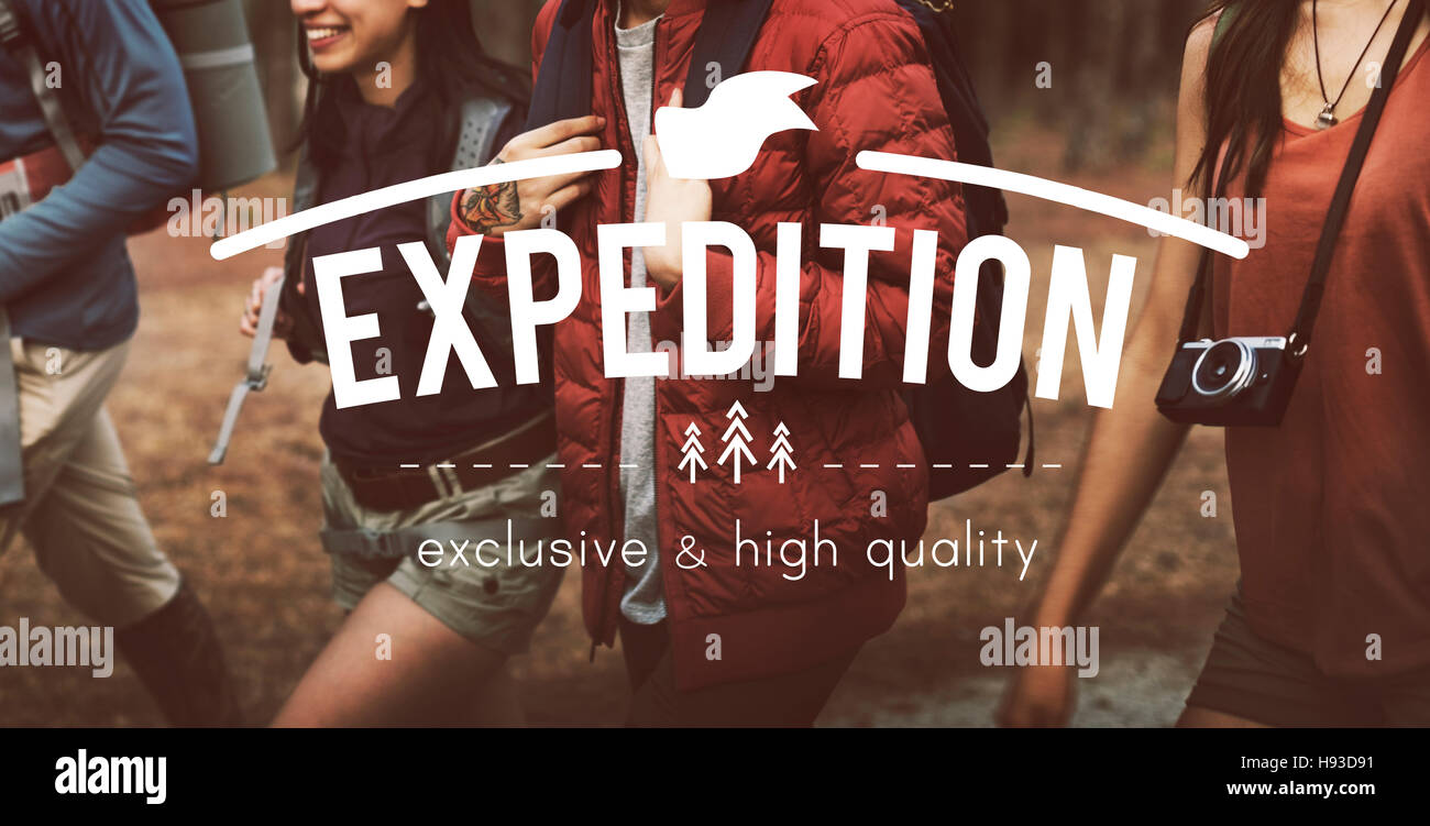 Expedition Adventure Traveling Exploration Journey Concept Stock Photo ...