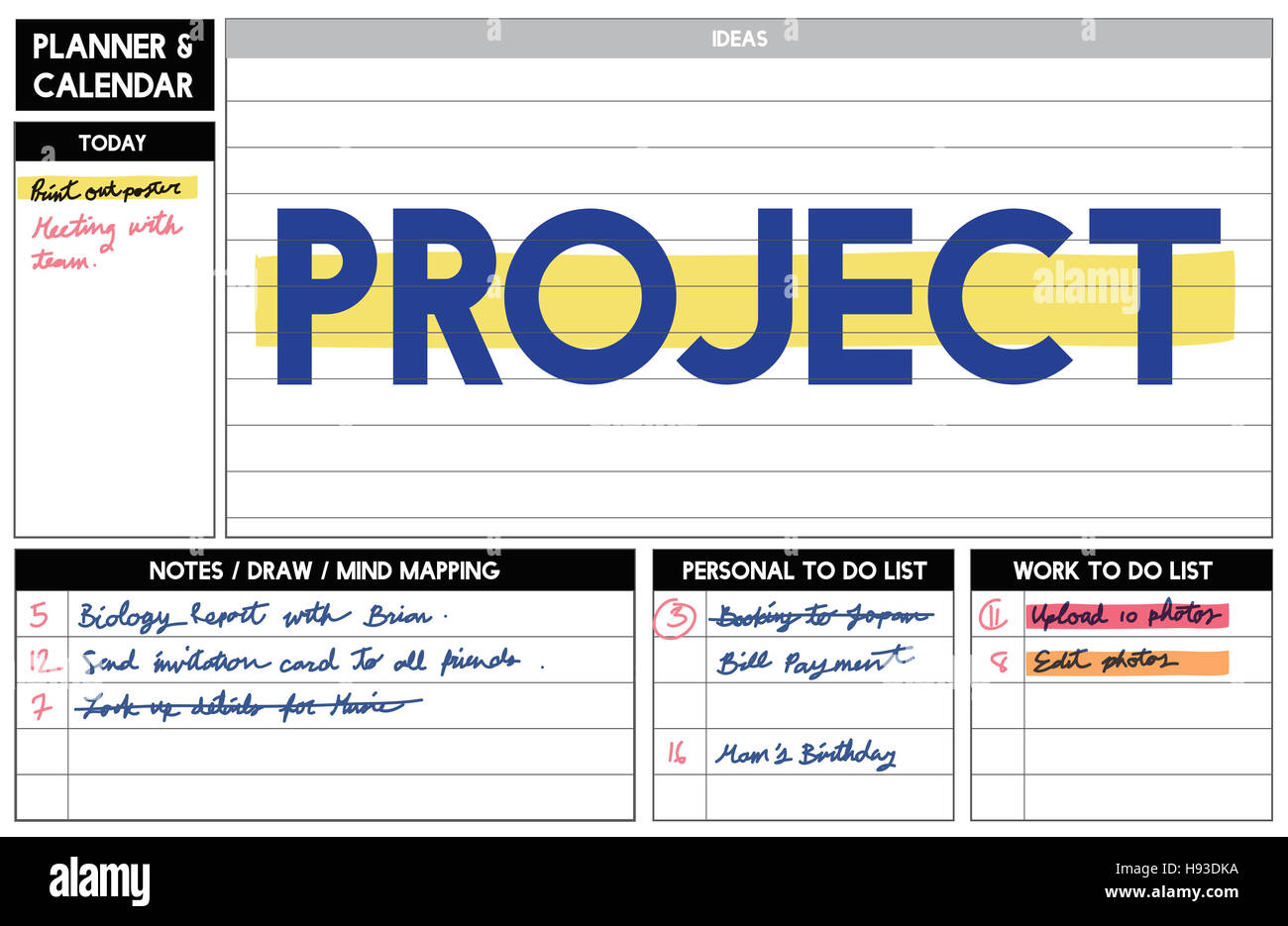 Project management hi-res stock photography and images - Alamy