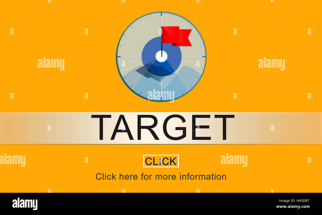 Target Aim Goal Objective Potential Value Vision Concept Stock Photo ...
