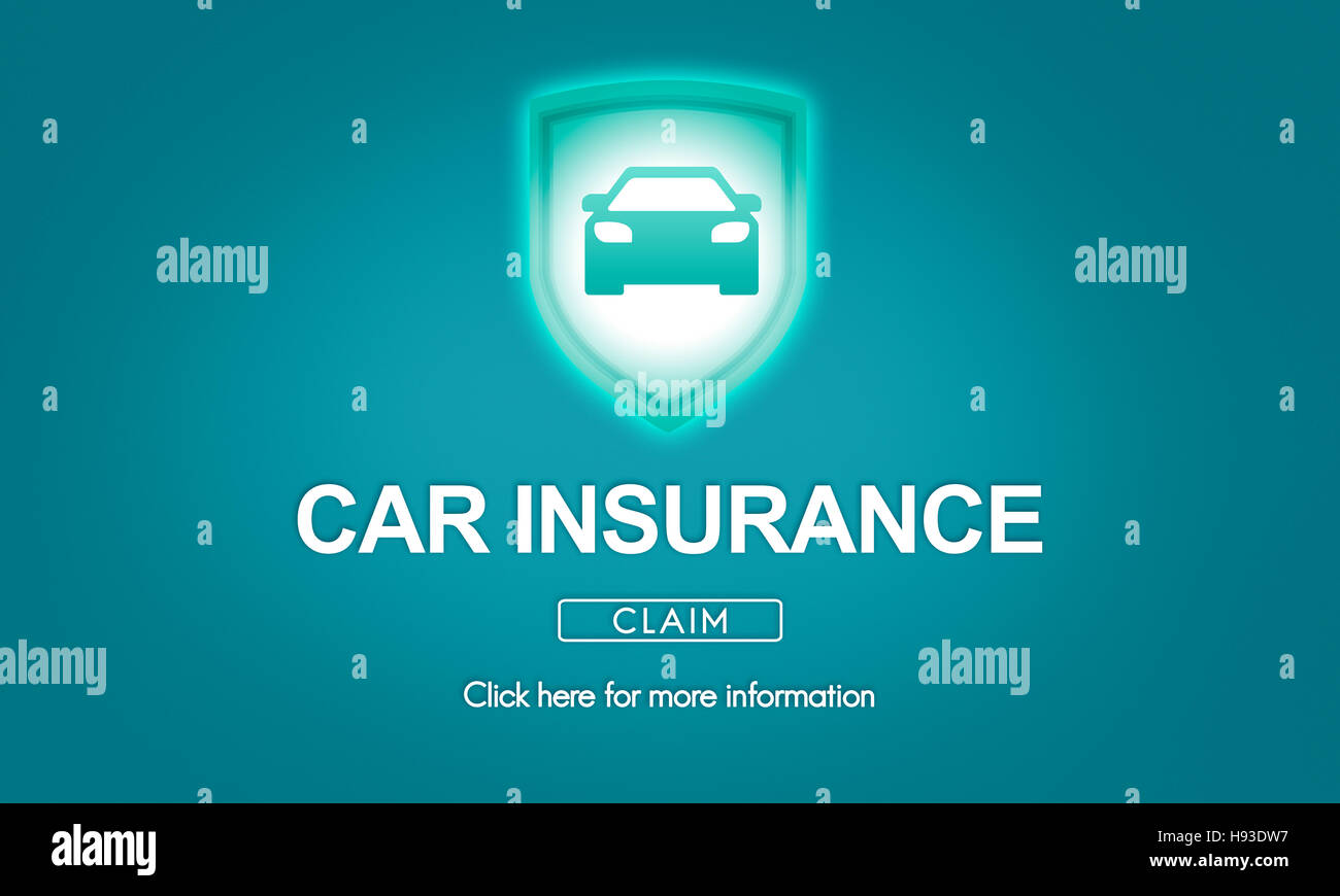 Car Insurance Accident Property Protection Concept Stock Photo - Alamy