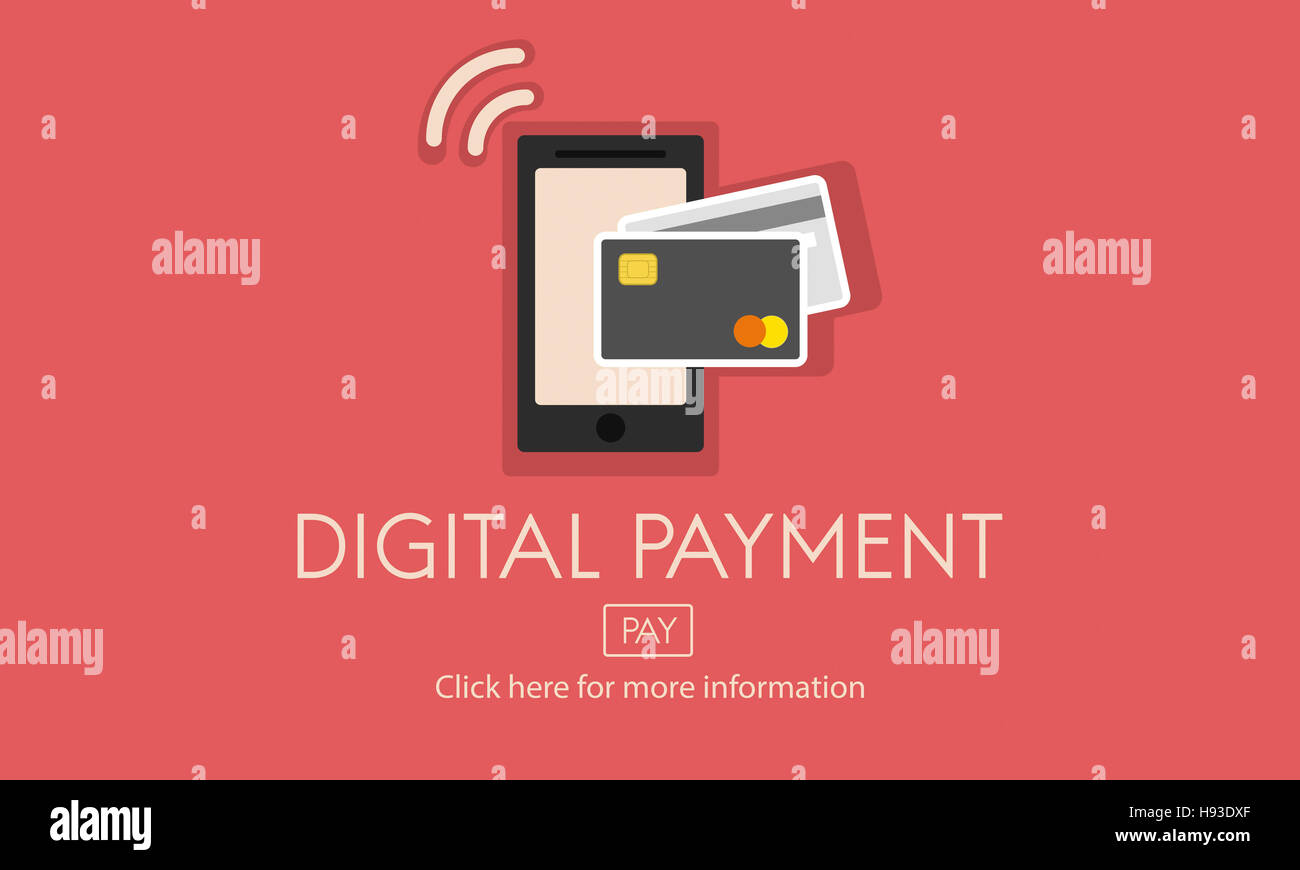 Digital Payment E-commerce Shopping Online Concept Stock Photo - Alamy