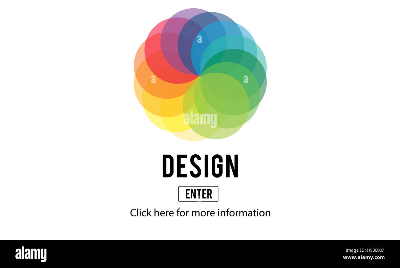 Design Color Wheel Interface Concept Stock Photo - Alamy