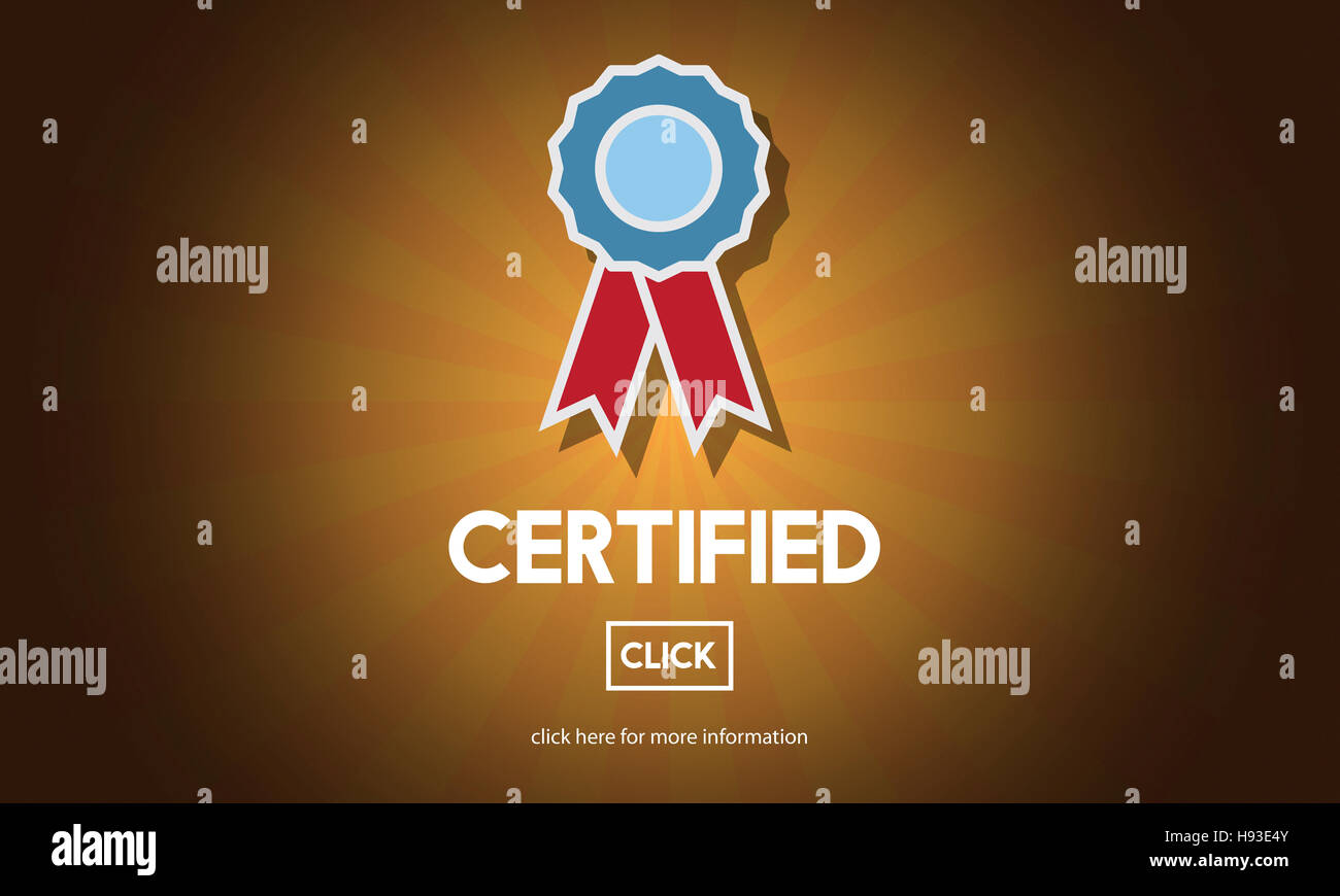 Certified Approval Agreement Confirmation Concept Stock Photo - Alamy