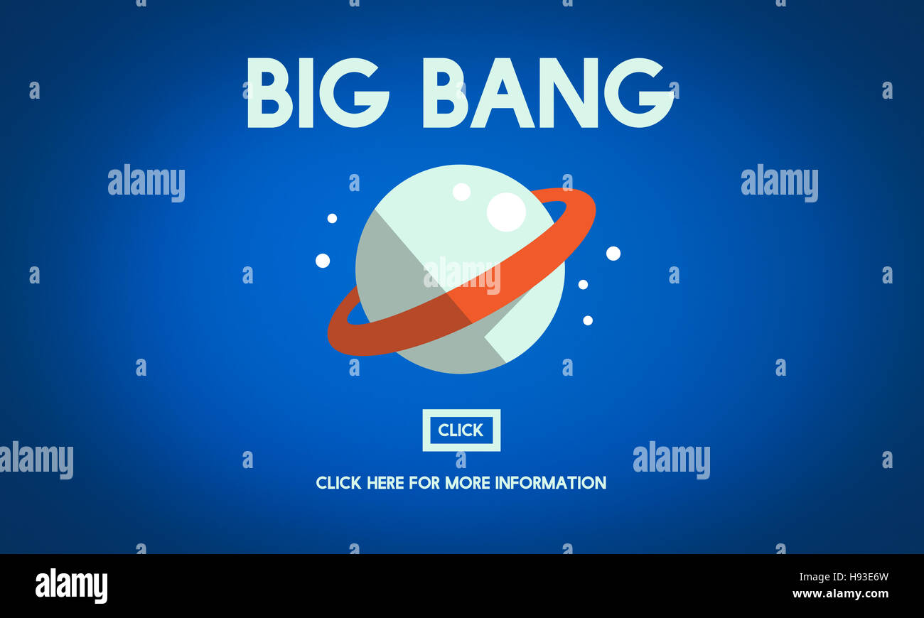 Astronomy Big Bang Planet Spaceship Concept Stock Photo - Alamy