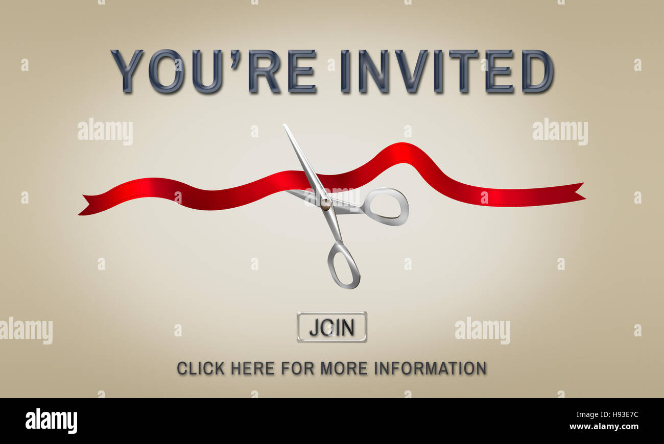 New Business Ribbon Cutting Celebration Event Concept Stock Photo - Alamy