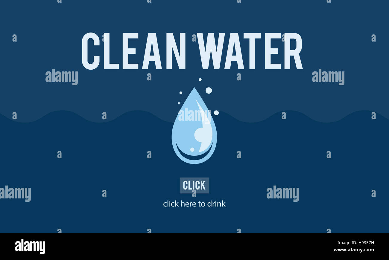 Clean Water Alternative Energy H2o Concept Stock Photo - Alamy