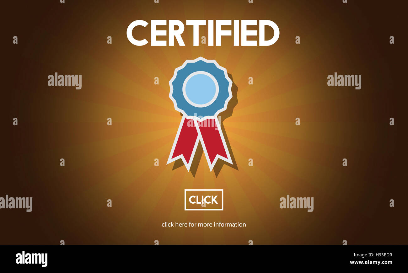 Certified Approval Agreement Confirmation Concept Stock Photo - Alamy
