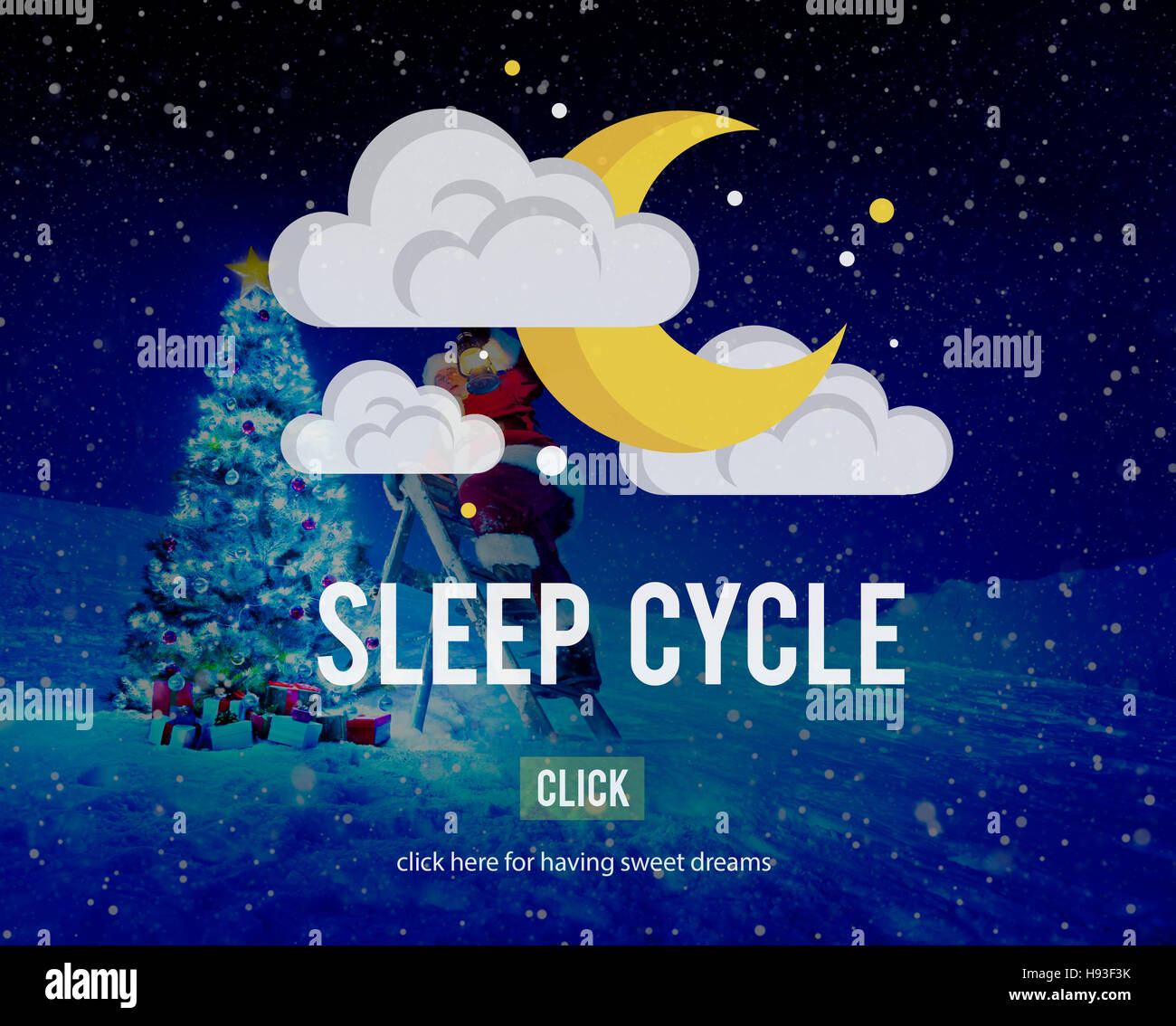 Sleep Cycle Human Sleeping Resting Concept Stock Photo - Alamy