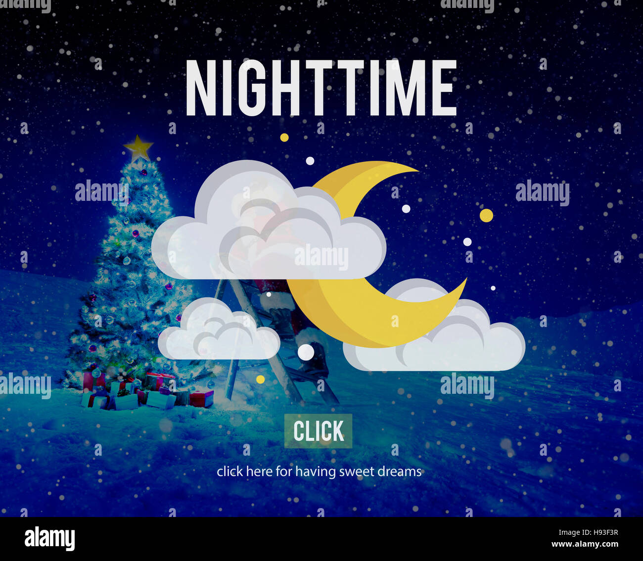 Nighttime Bright Moon Moonlight Tranquil Concept Stock Photo - Alamy