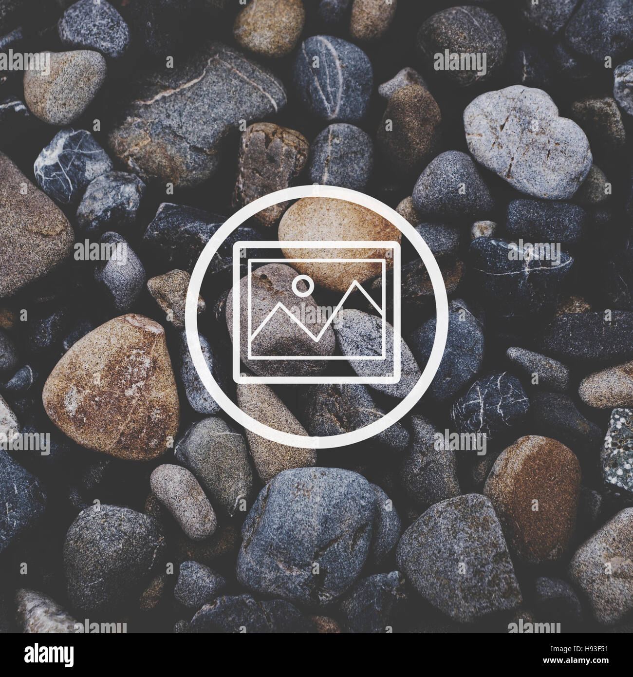 Photography Portrait Photo Icon Symbol Image Art Concept Stock Photo ...