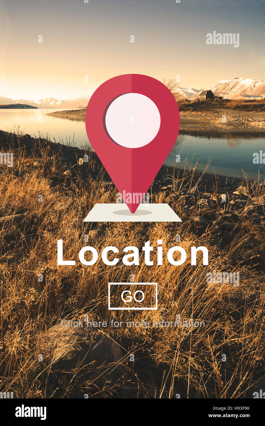 Location Marker Point Map Navigation Concept Stock Photo - Alamy