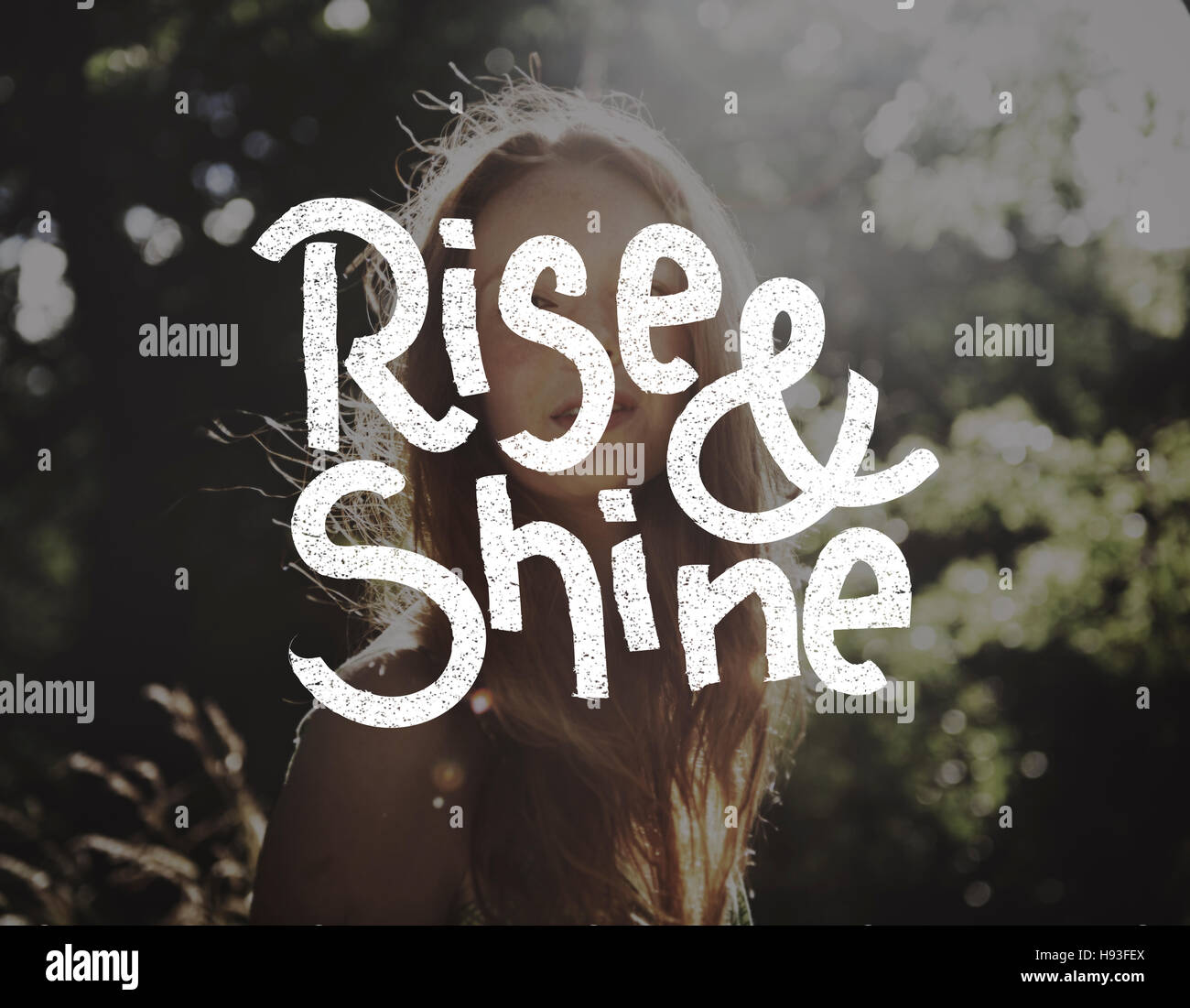 Rise Shine Development Improvement Success Concept Stock Photo - Alamy