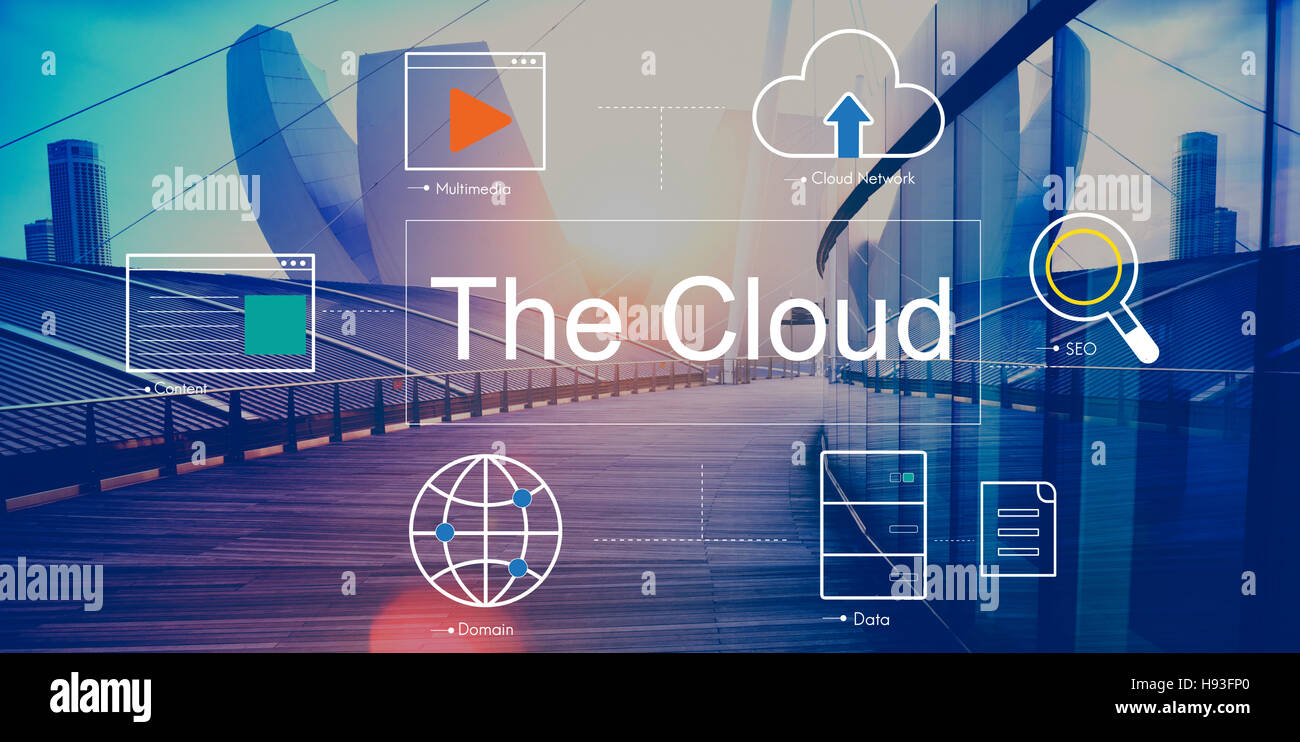 Big Data Domain Web Page SEO Concept Stock Photo - Alamy