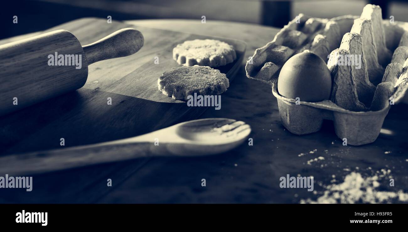 Cooking Preparation Culinary Ingredient Kitchen Concept Stock Photo - Alamy