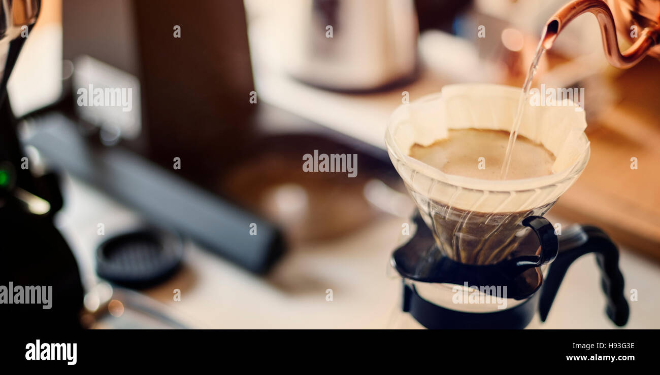 Coffee Shop Cafeteria Restaurant Service Concept Stock Photo - Alamy