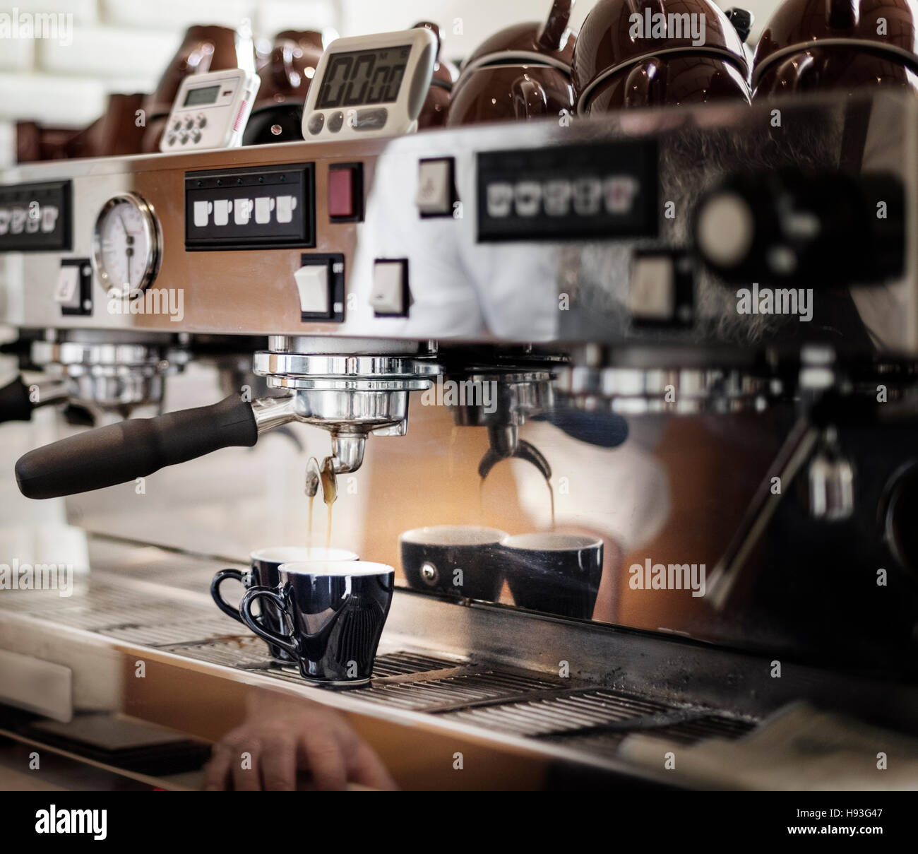 Coffee Shop Cafeteria Restaurant Service Concept Stock Photo - Alamy