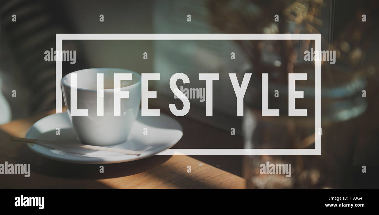 Lifestyle Way of Life Passion Habits Behavior Concept Stock Photo - Alamy