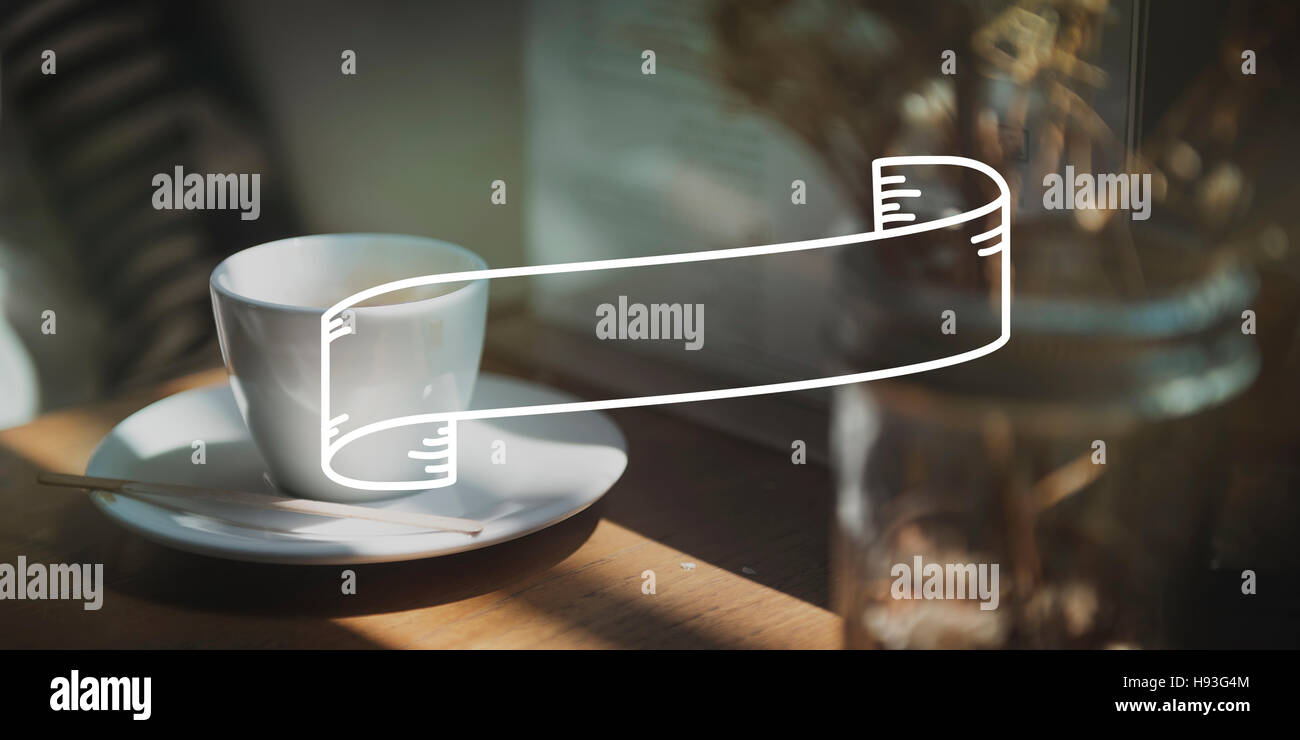 Banner Advertise Copy-Space Message Template Concept Stock Photo - Alamy