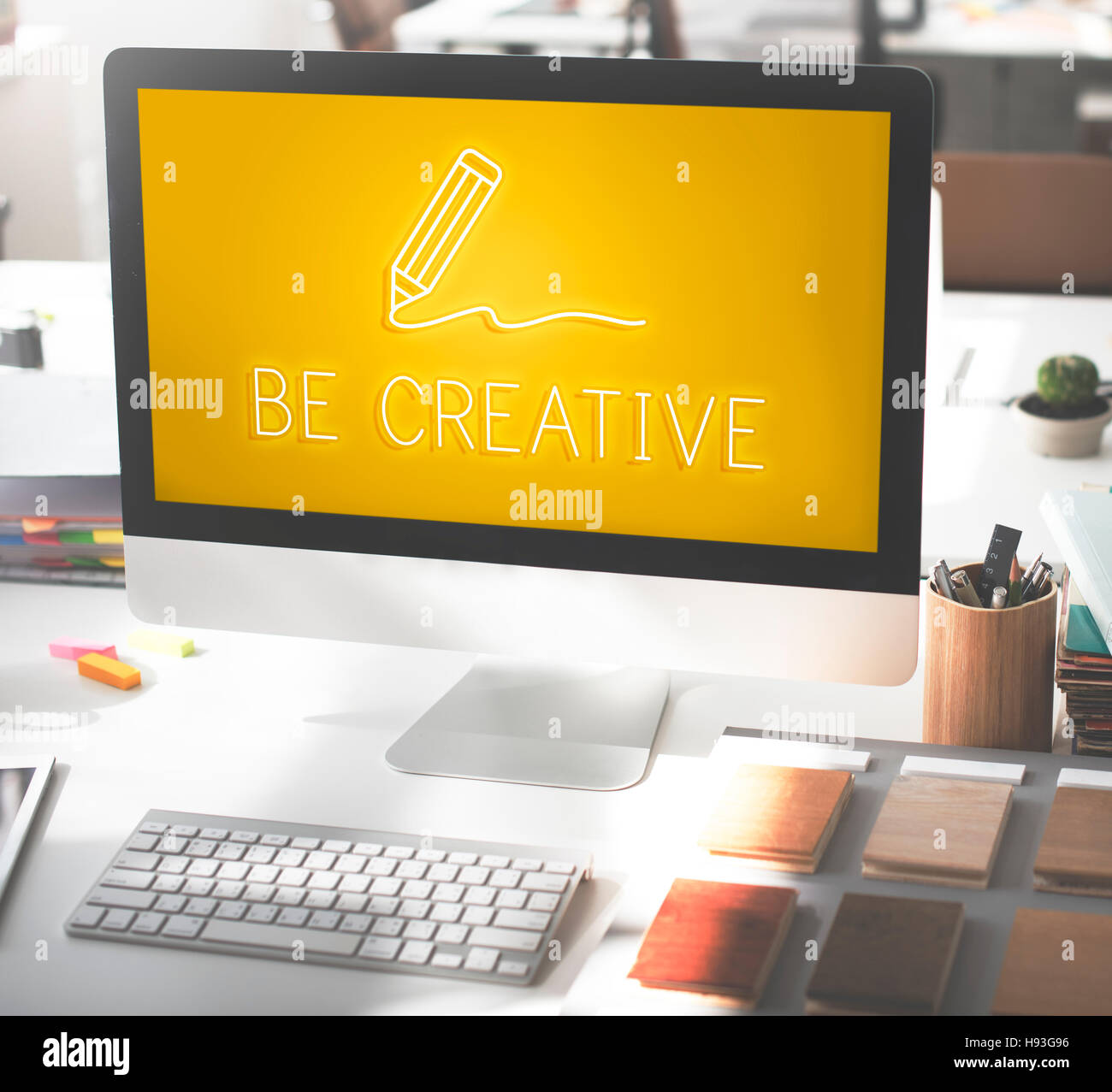 Art Pencil Drawing Creativity Imagination Skills Concept Stock Photo ...