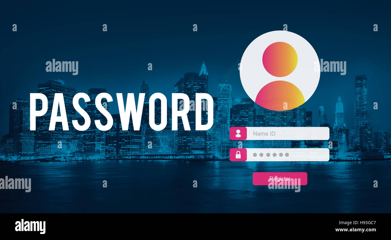 Password Sign In User Privacy Concept Stock Photo - Alamy