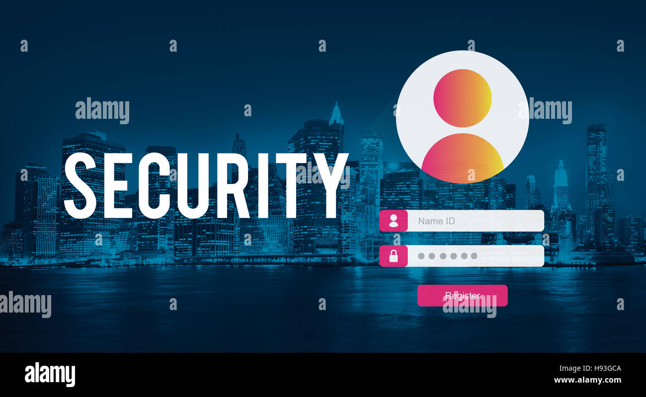 Security Sign In User Password Privacy Concept Stock Photo - Alamy