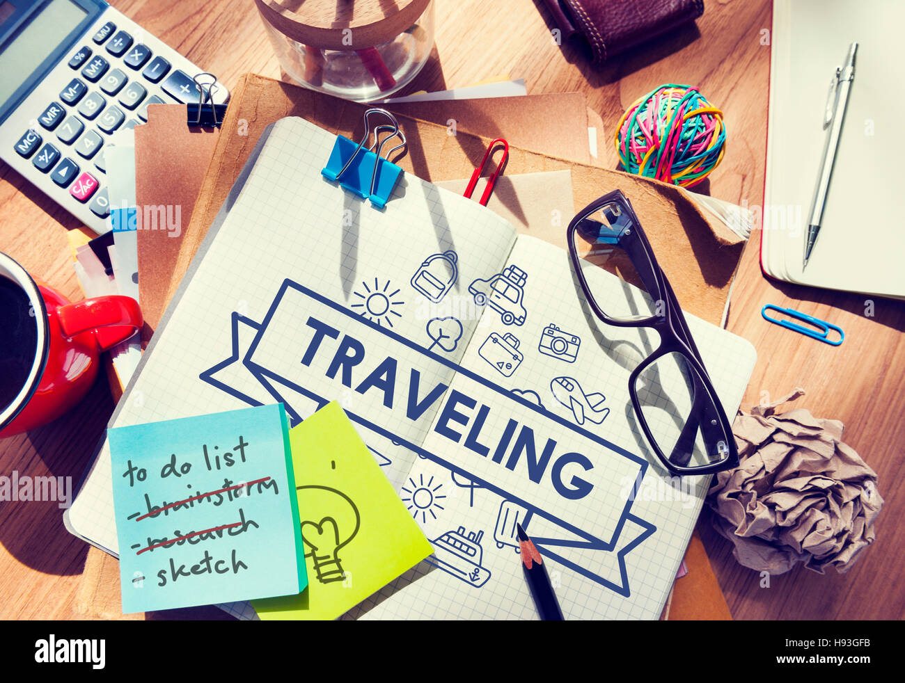 Traveling Destination Journey Holiday Concept Stock Photo - Alamy