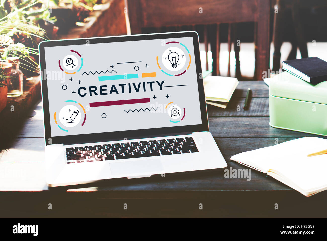 Creativity Ideas Design Invention Graphic Concept Stock Photo - Alamy