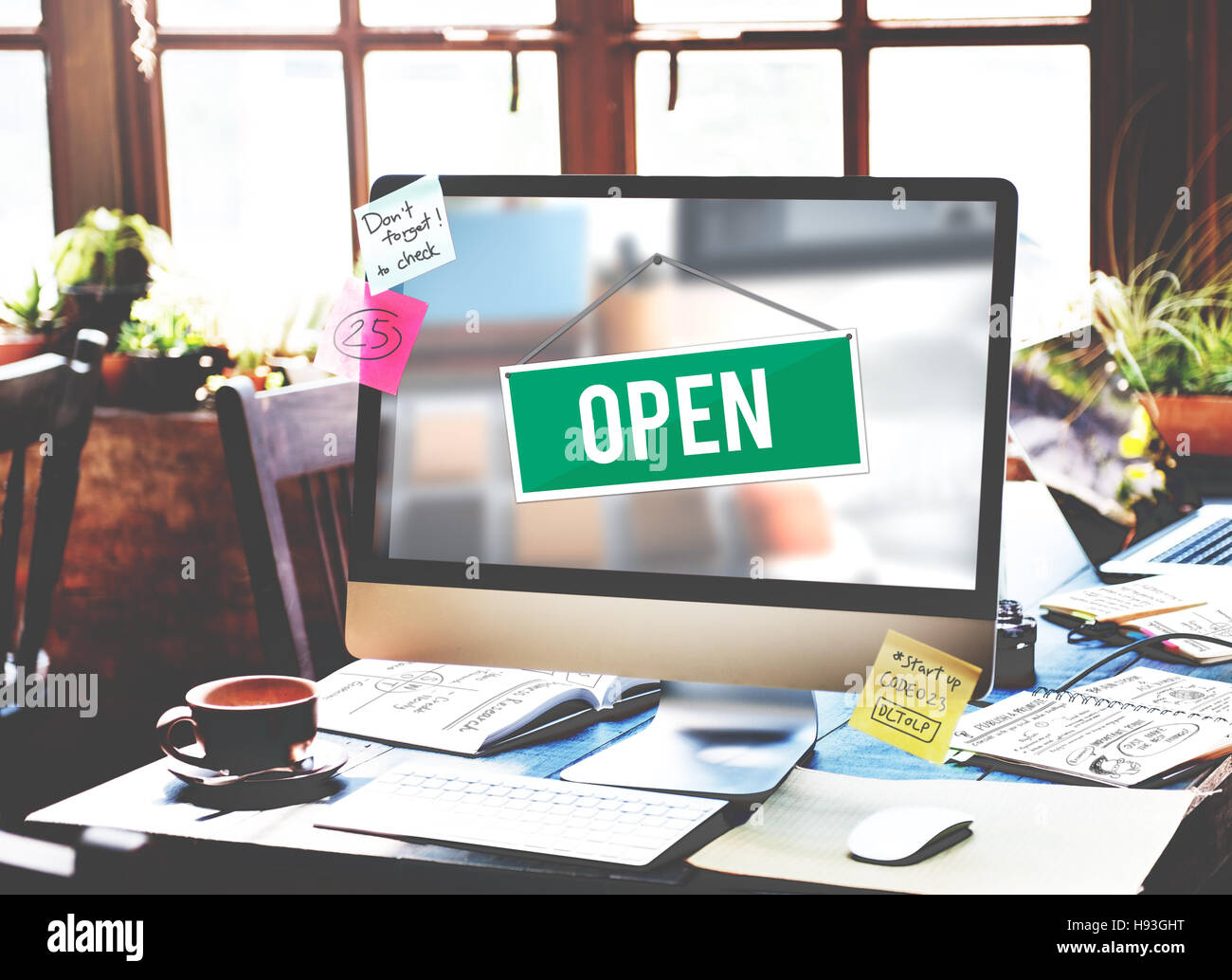 Wooden notice sign book hi-res stock photography and images - Alamy