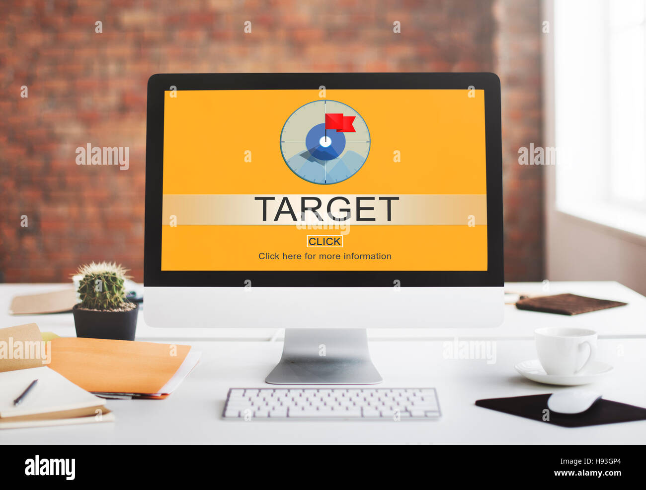 Target Aim Goal Objective Potential Value Vision Concept Stock Photo ...