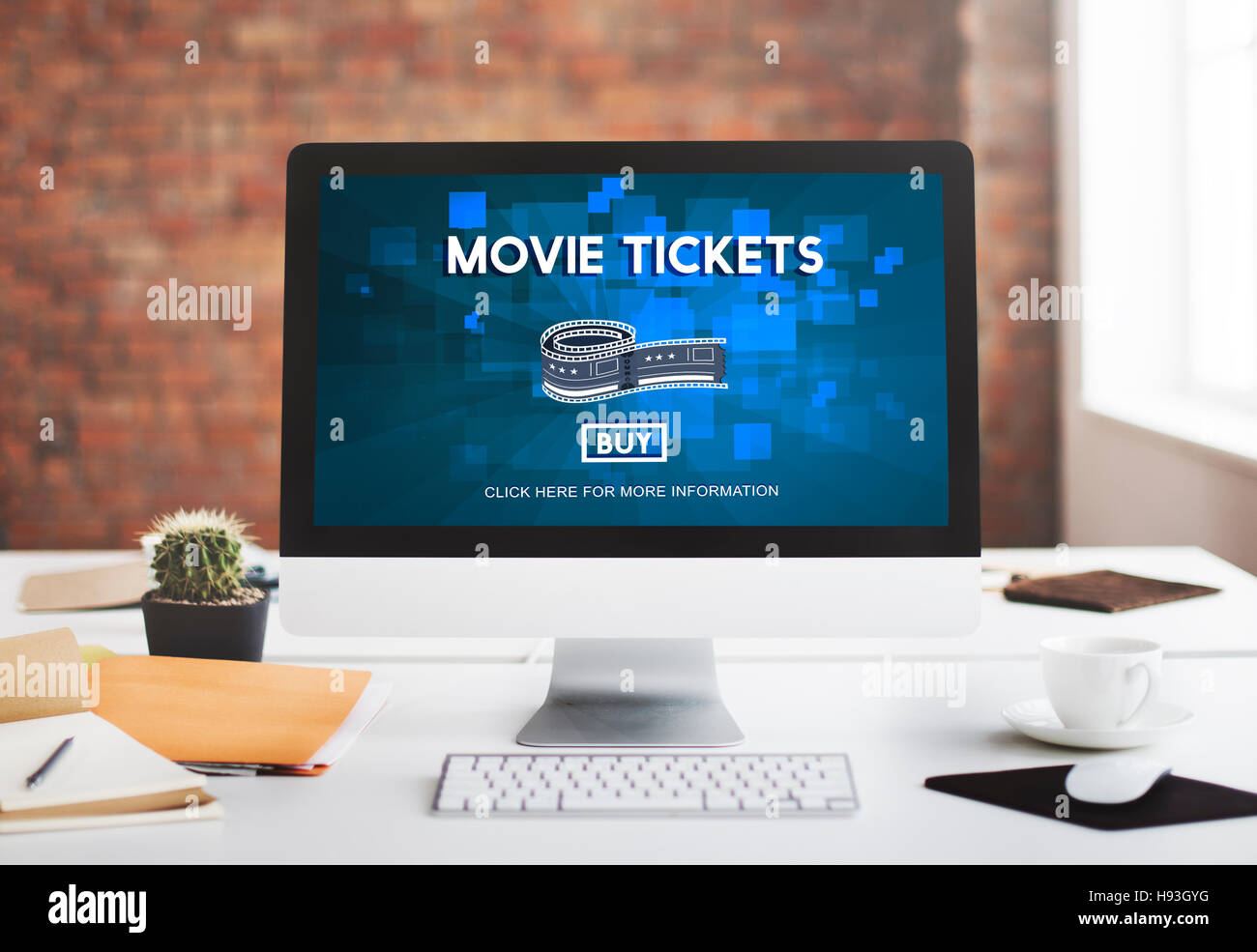 Cinema theater ticket hi-res stock photography and images - Alamy