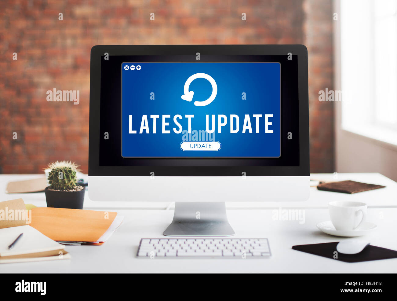 New update notebook installation hi-res stock photography and images ...