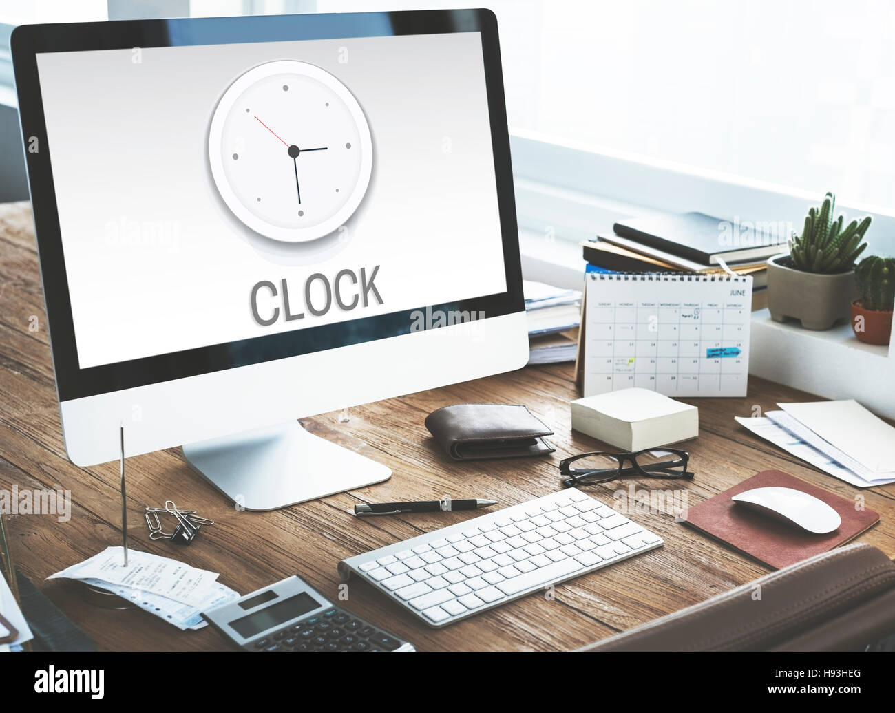 Clock Watch Time Moment Concept Stock Photo - Alamy