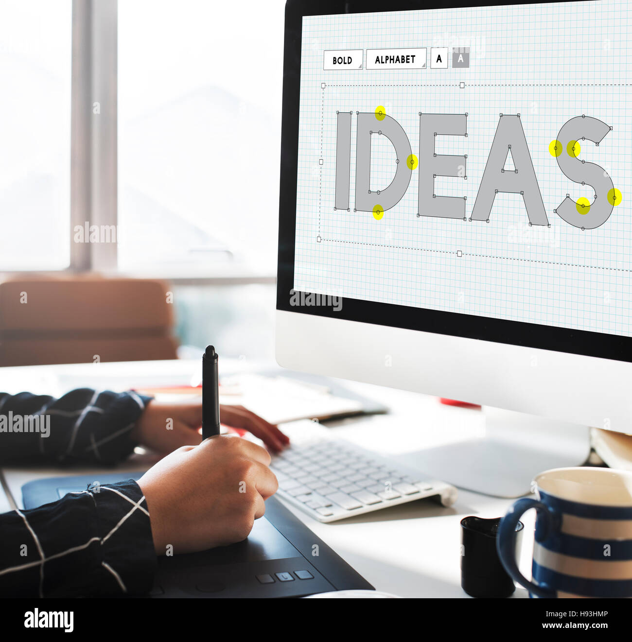 Create Creative Ideas Thinking Thoughts Concept Stock Photo - Alamy