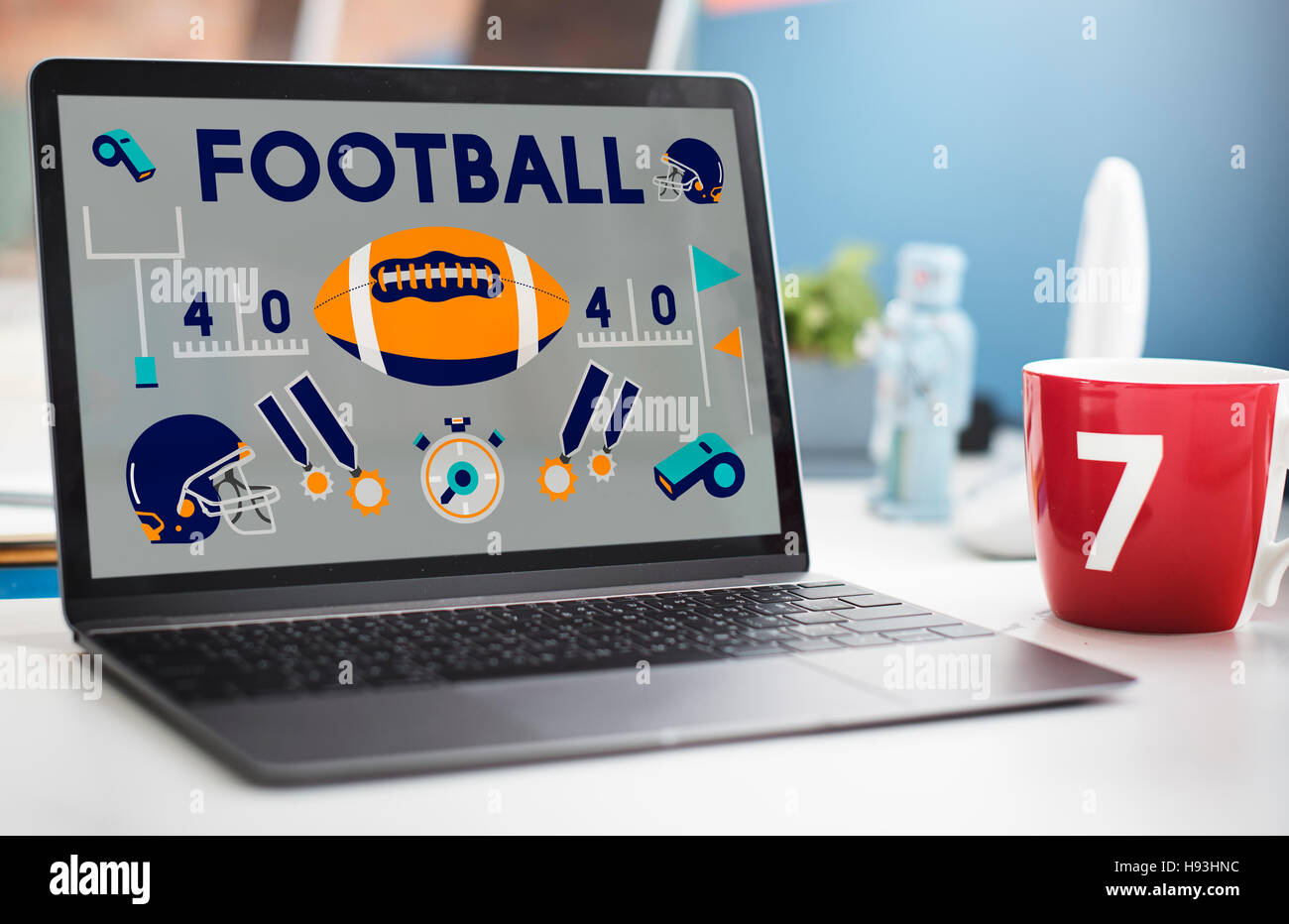 Digital sports graphics hi-res stock photography and images - Alamy