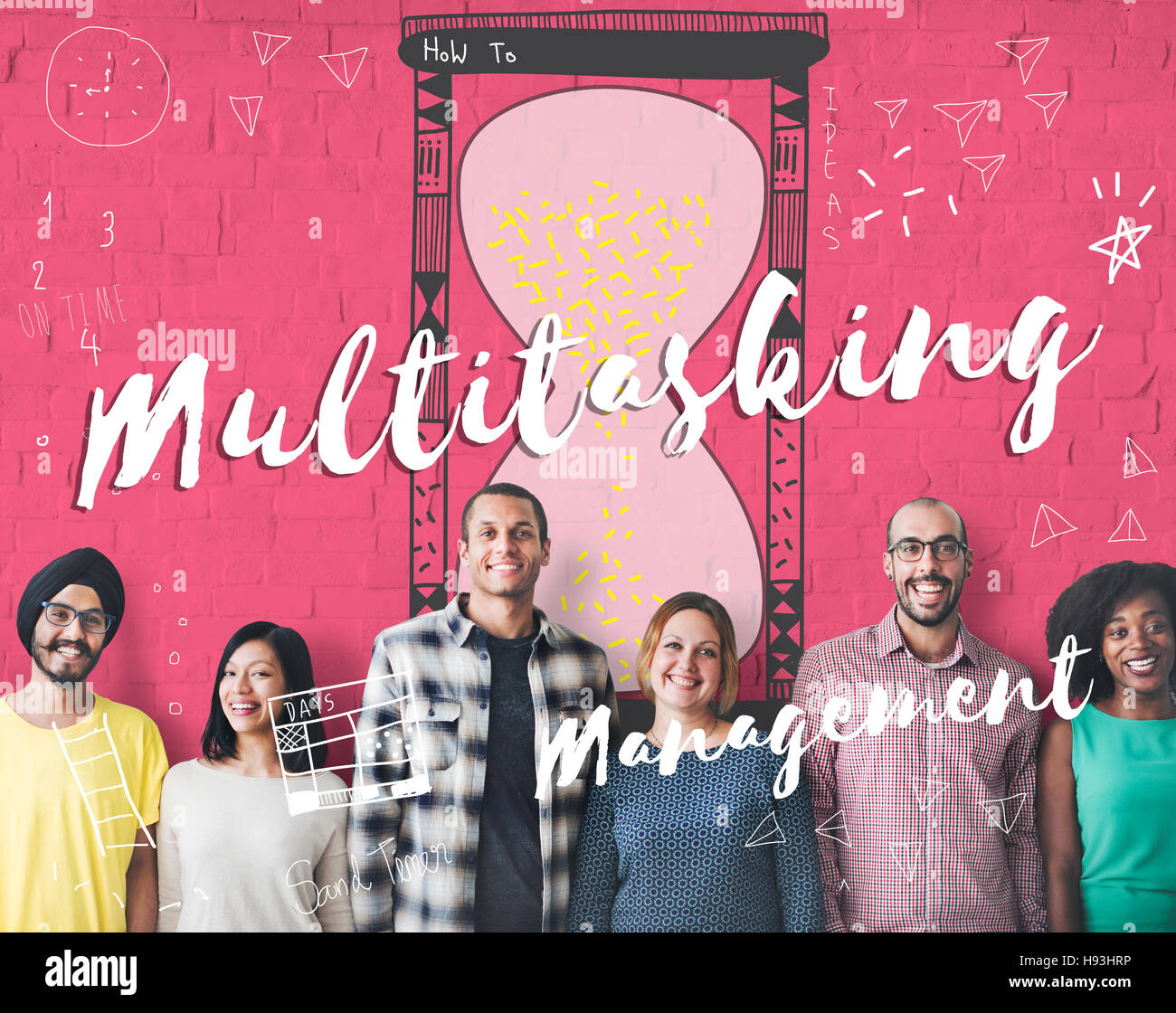 Time management multitasking efficiency hi-res stock photography and ...