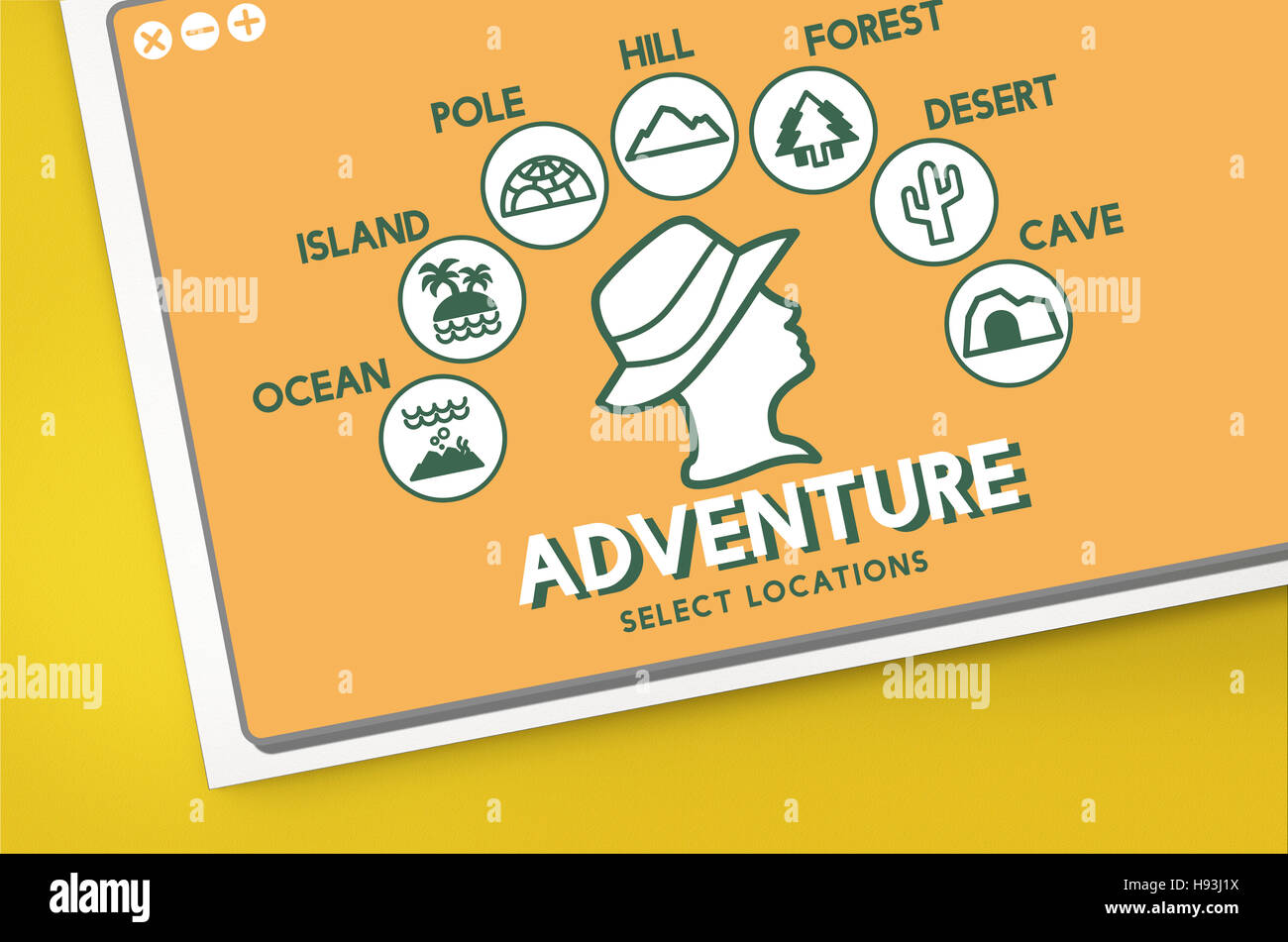 Adventure Travel Journey Experience Concept Stock Photo - Alamy