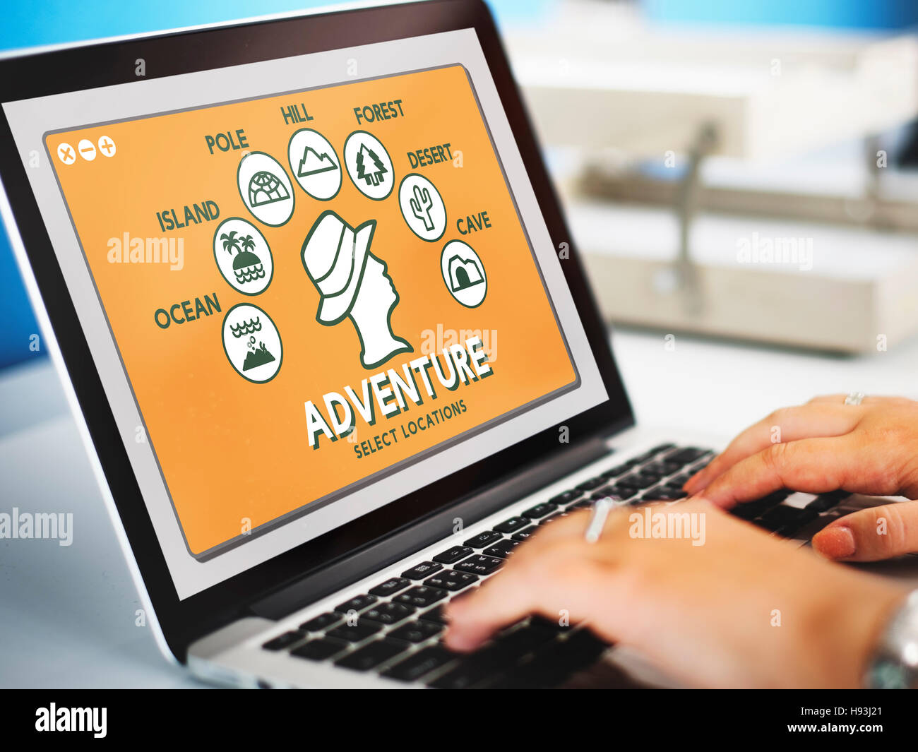 Adventure Travel Journey Experience Concept Stock Photo - Alamy