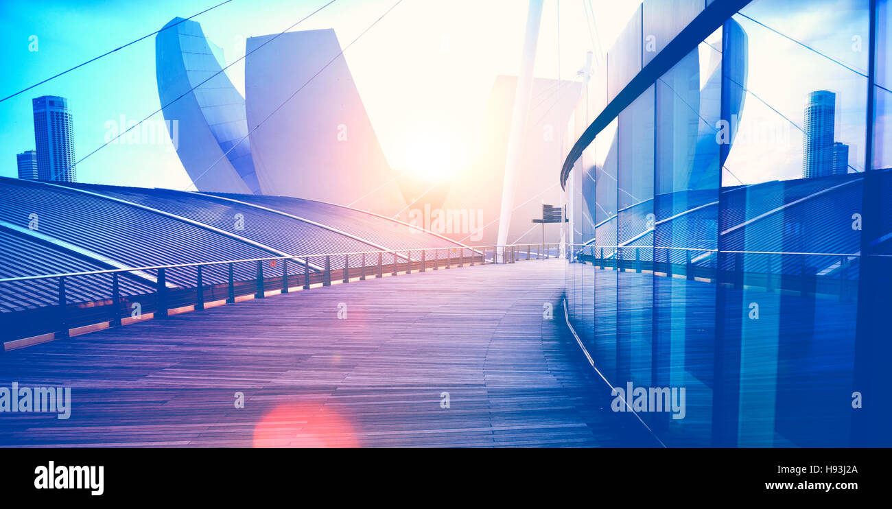 Contemporary Building Exterior Skyscraper Design Concept Stock Photo ...