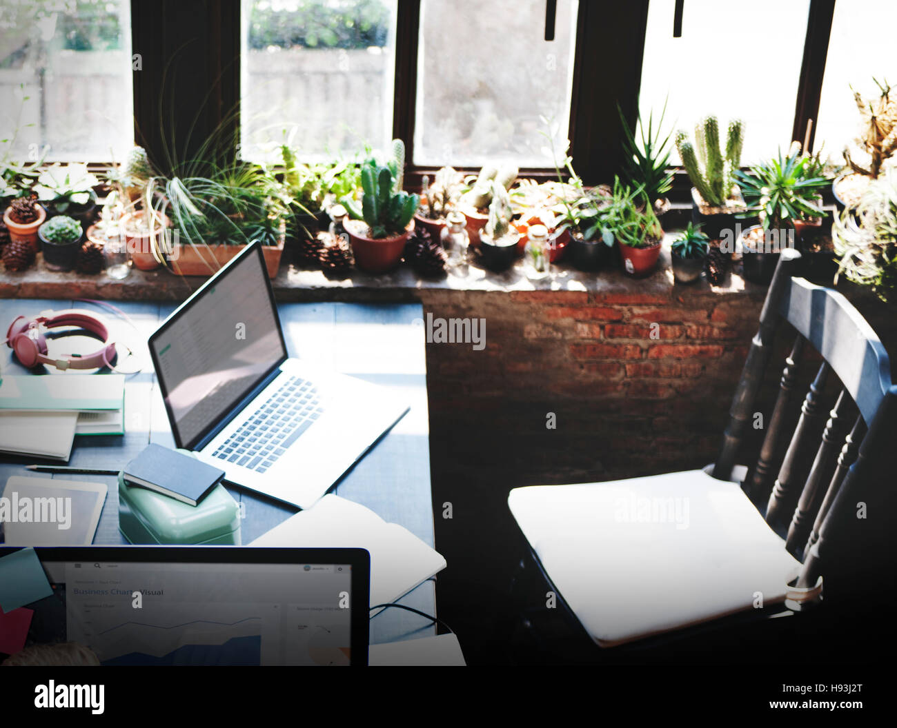 Home Office Design Workspace Room Concept Stock Photo - Alamy