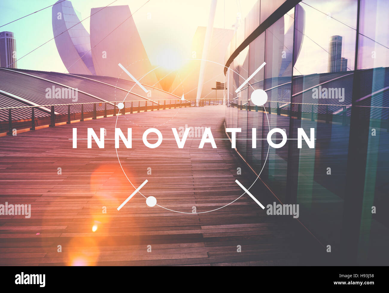 Innovation Technology Be Creative Futuristic Concept Stock Photo - Alamy