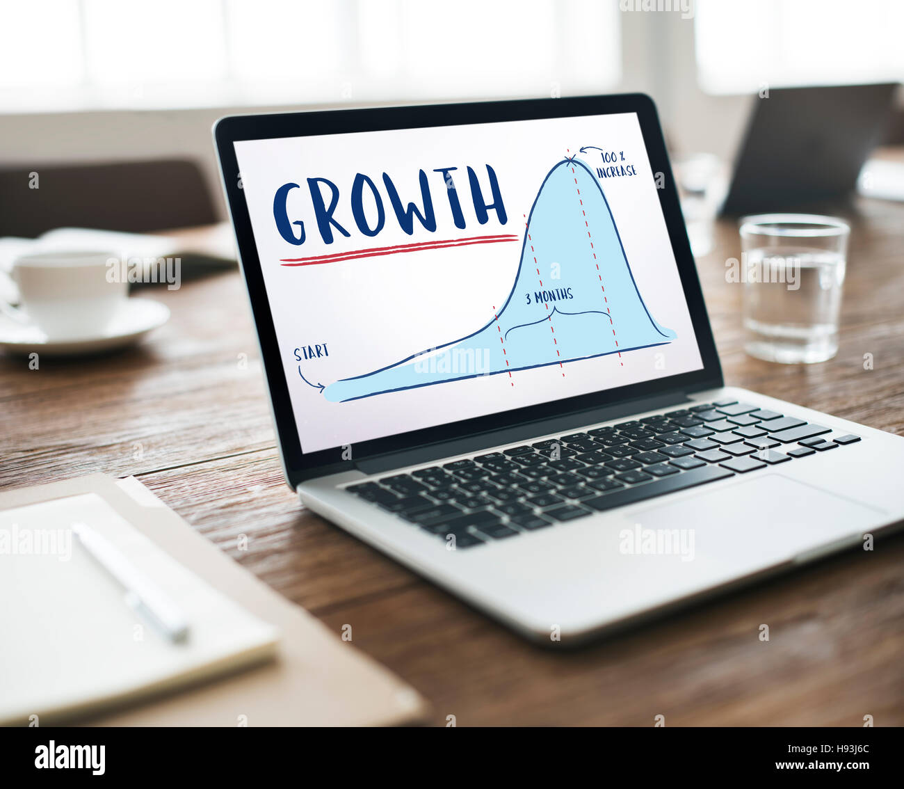 Growth Graph Chart Business Plan Strategy Concept Stock Photo - Alamy