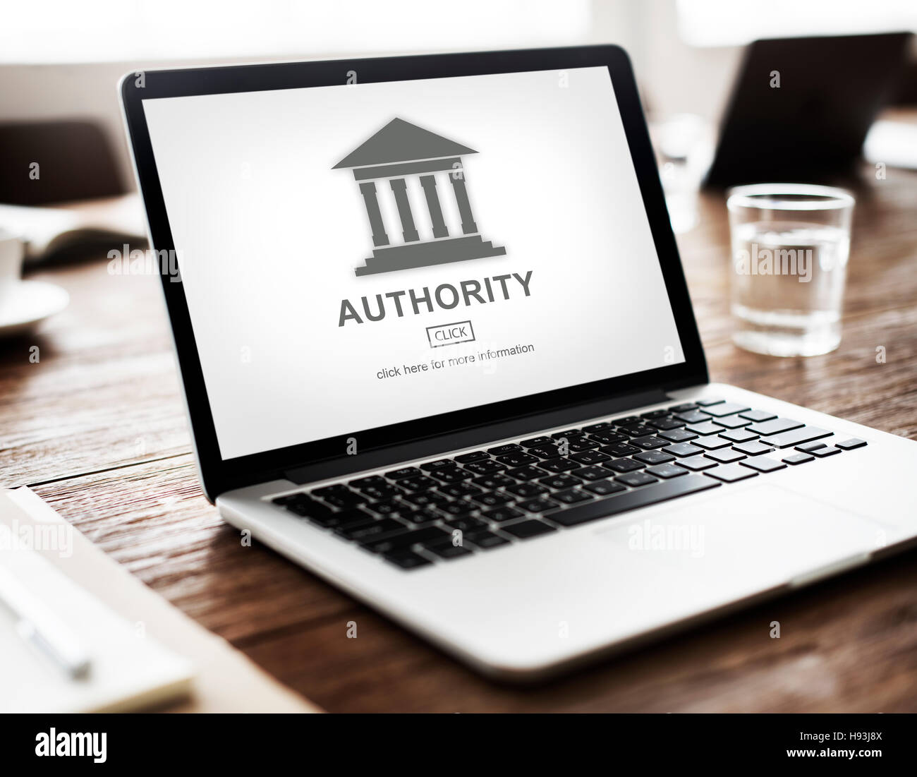 Authority Government Pillar Graphic Concept Stock Photo - Alamy