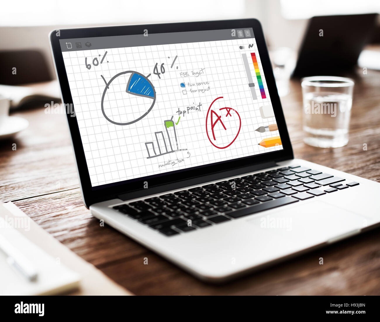 Pie Chart Graph Analysing Data Concept Stock Photo - Alamy Pie Chart Graph Analysing Data Concept Stock Photo - Alamy
