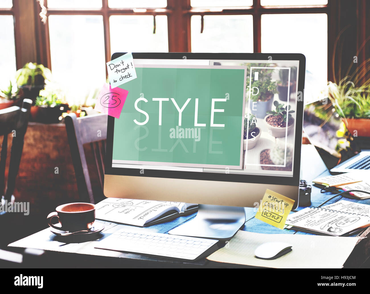 Style Design Creativity Trends Concept Stock Photo - Alamy