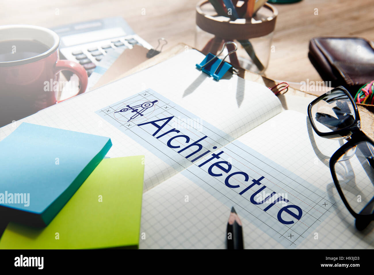 Architecture Building Design Ideas Real Estate Concept Stock Photo - Alamy