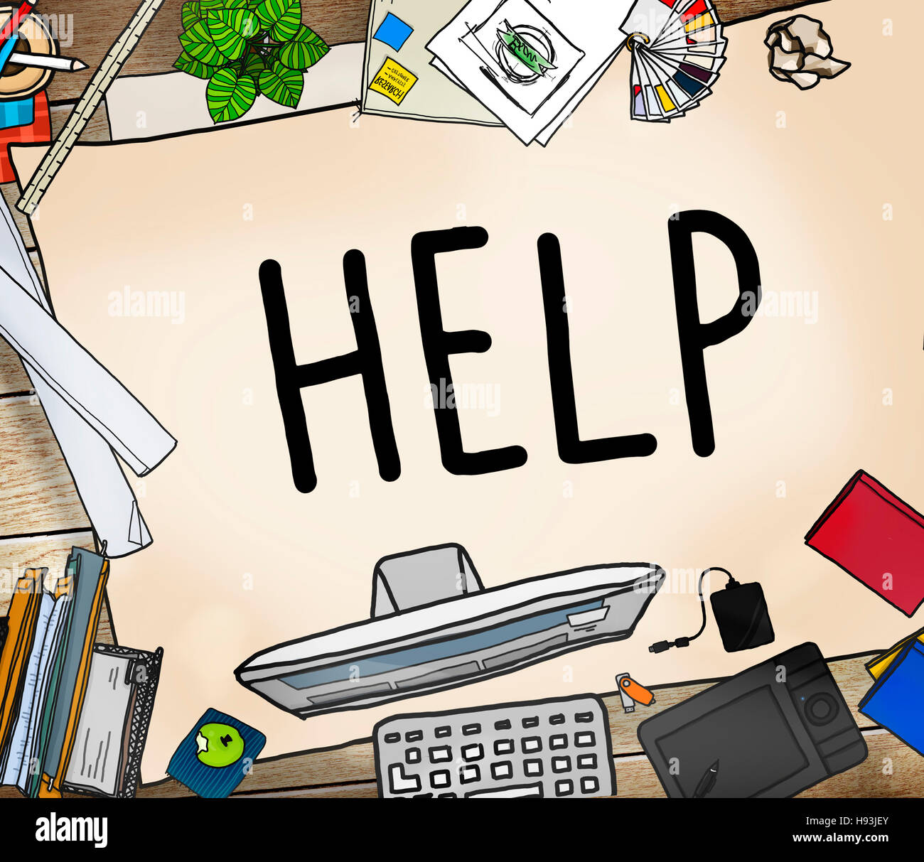 Help Support Donate Assistance Charity Concept Stock Photo - Alamy