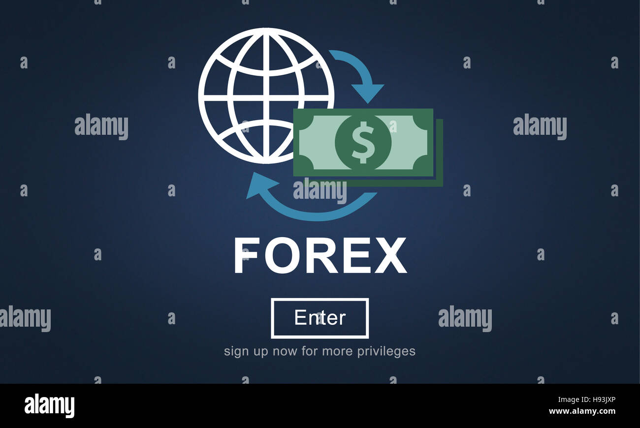FOREX Banking Stock Market Finance Online Website Concept Stock Photo ...