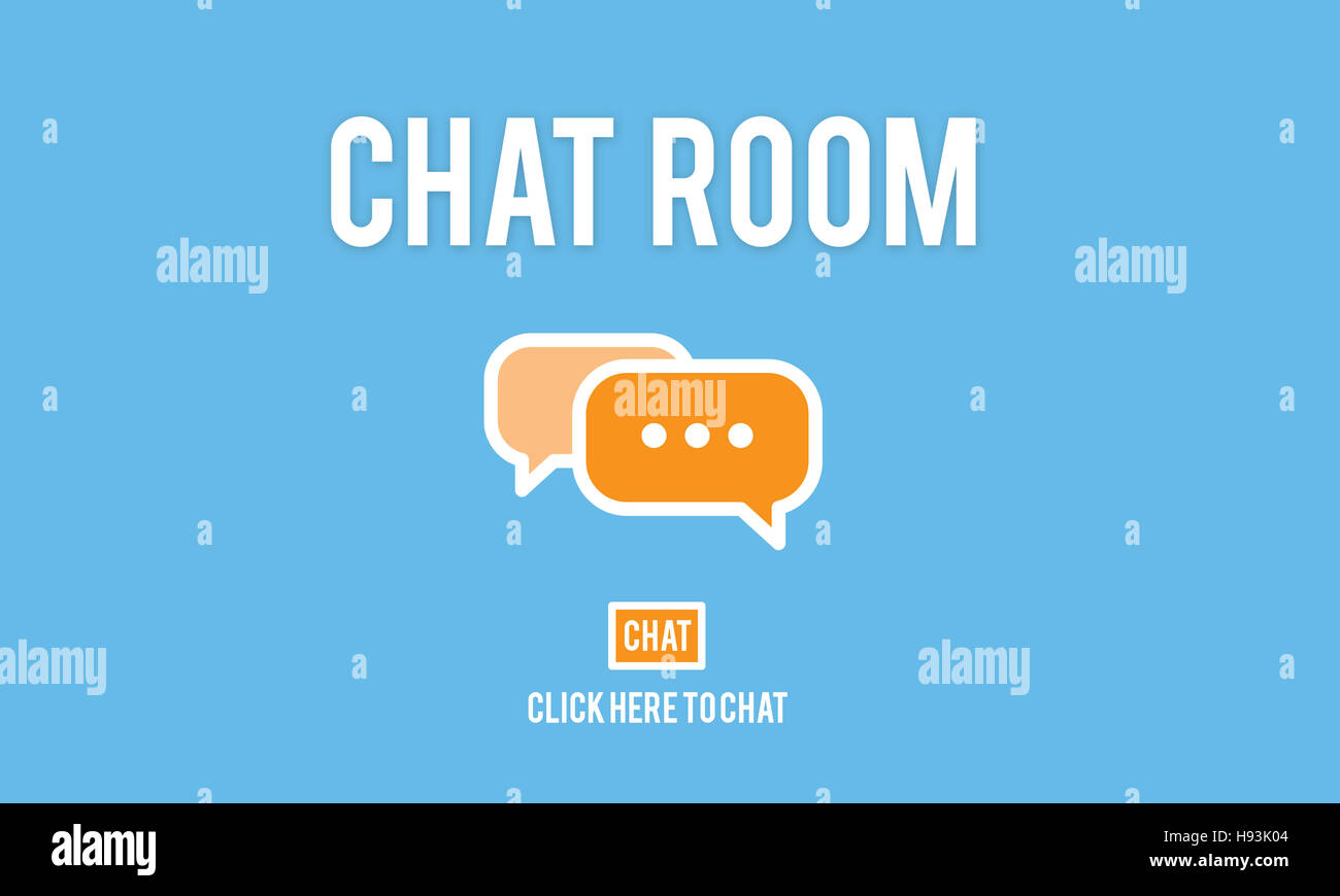 Chat Room Online Messaging Communication Connection Technology Concept ...