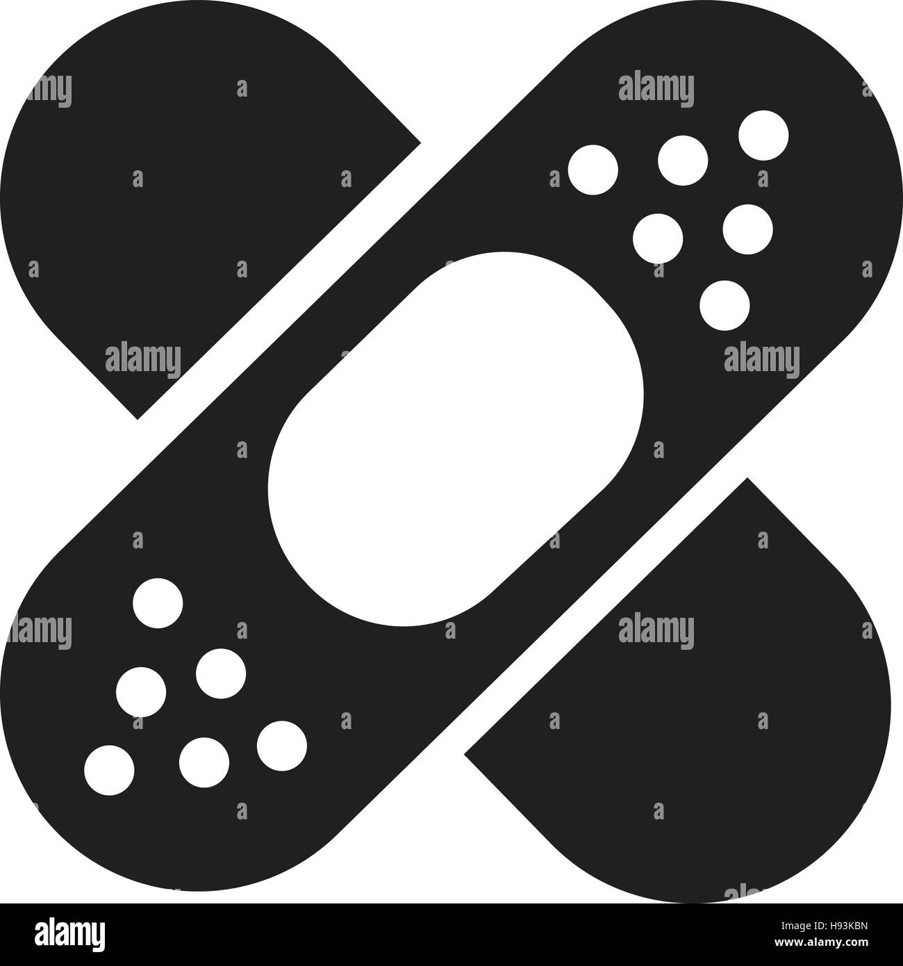 Band Aid icon Set Stock Vector Image & Art - Alamy