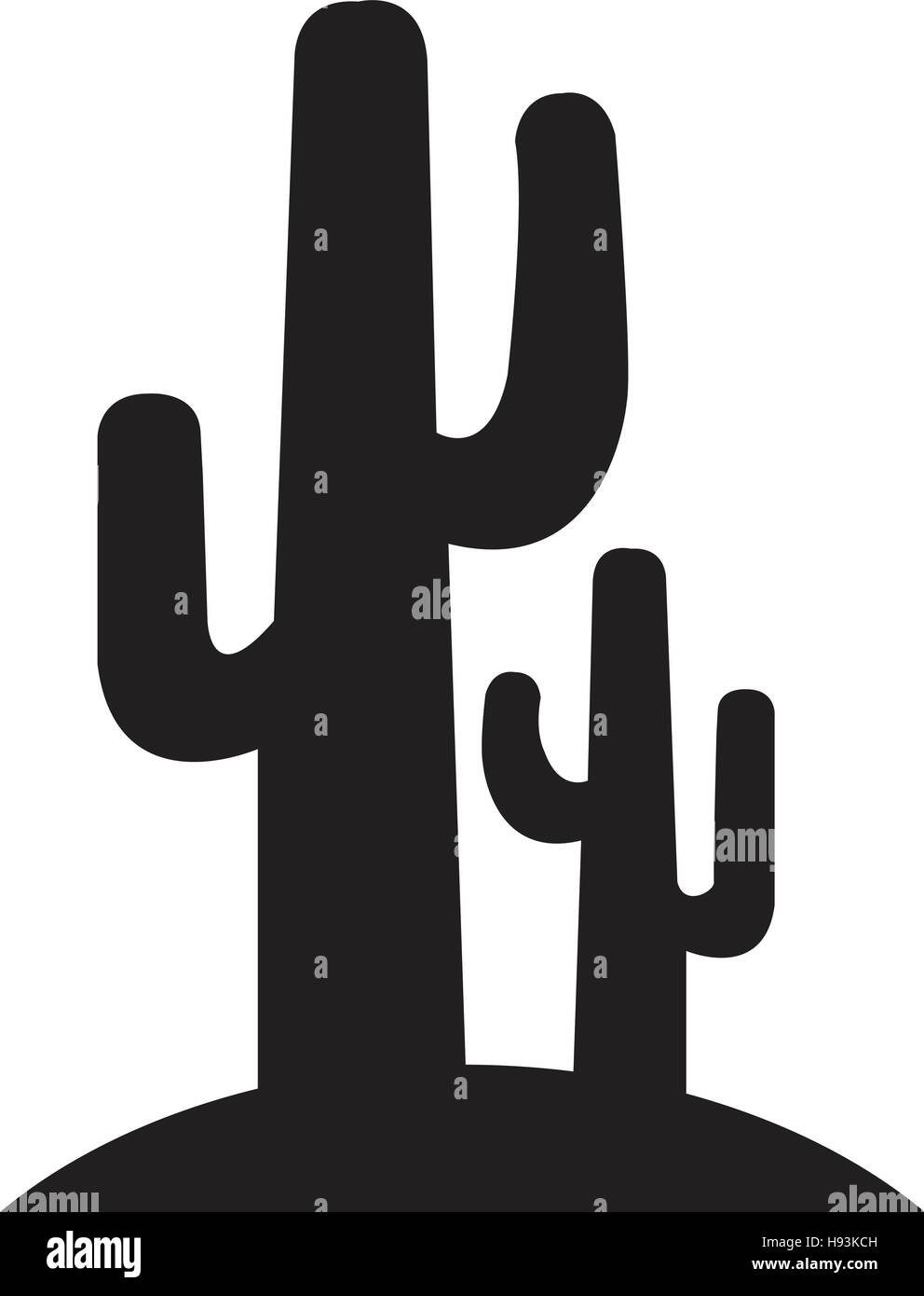 Cactus plant cut out Stock Vector Images - Alamy
